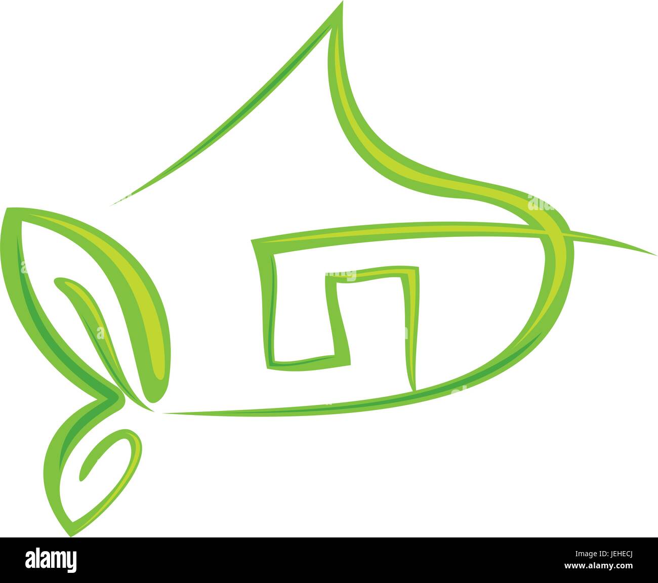 Healthy house illustration hi-res stock photography and images - Alamy