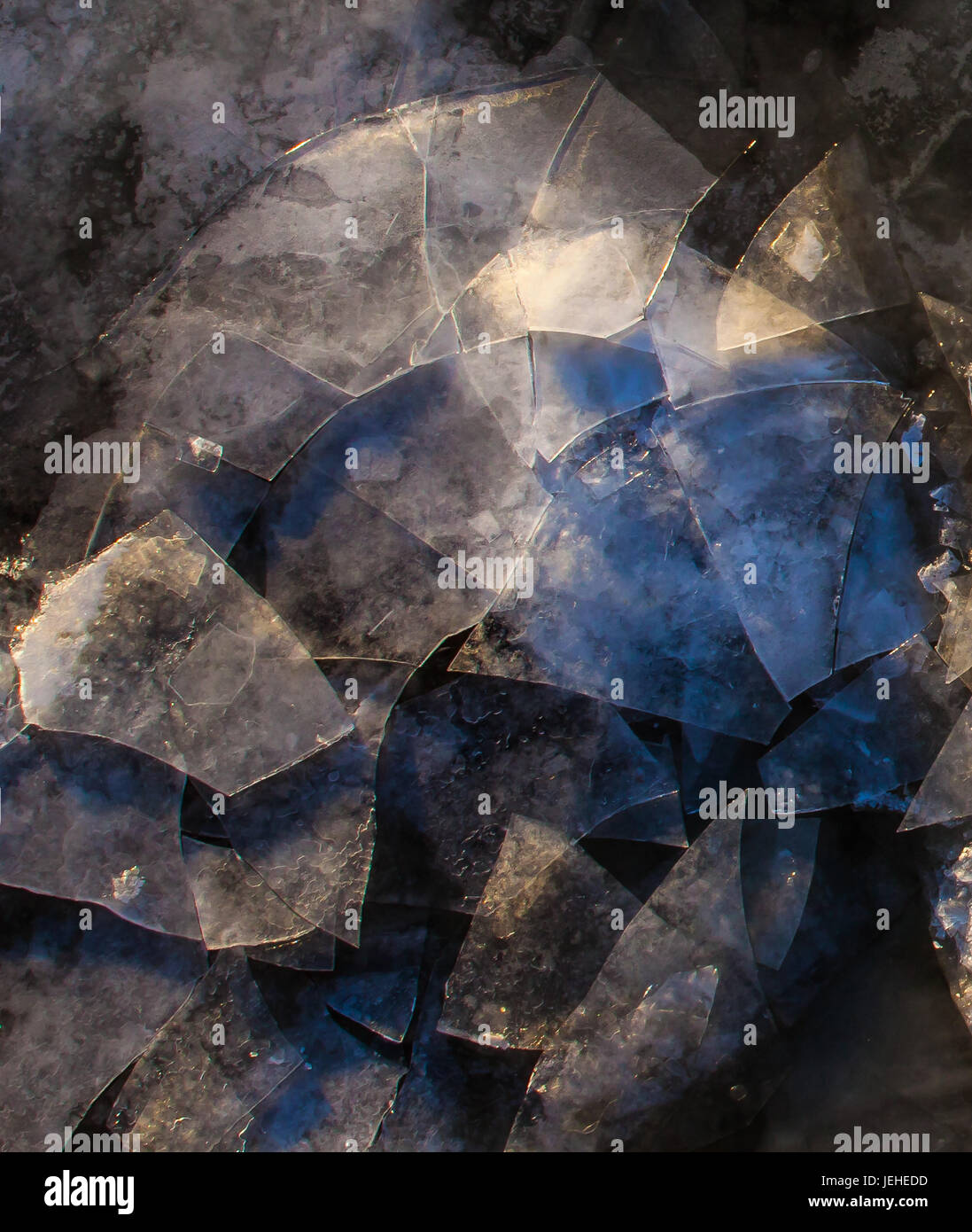 Ice Abstract 4 Stock Photo - Alamy