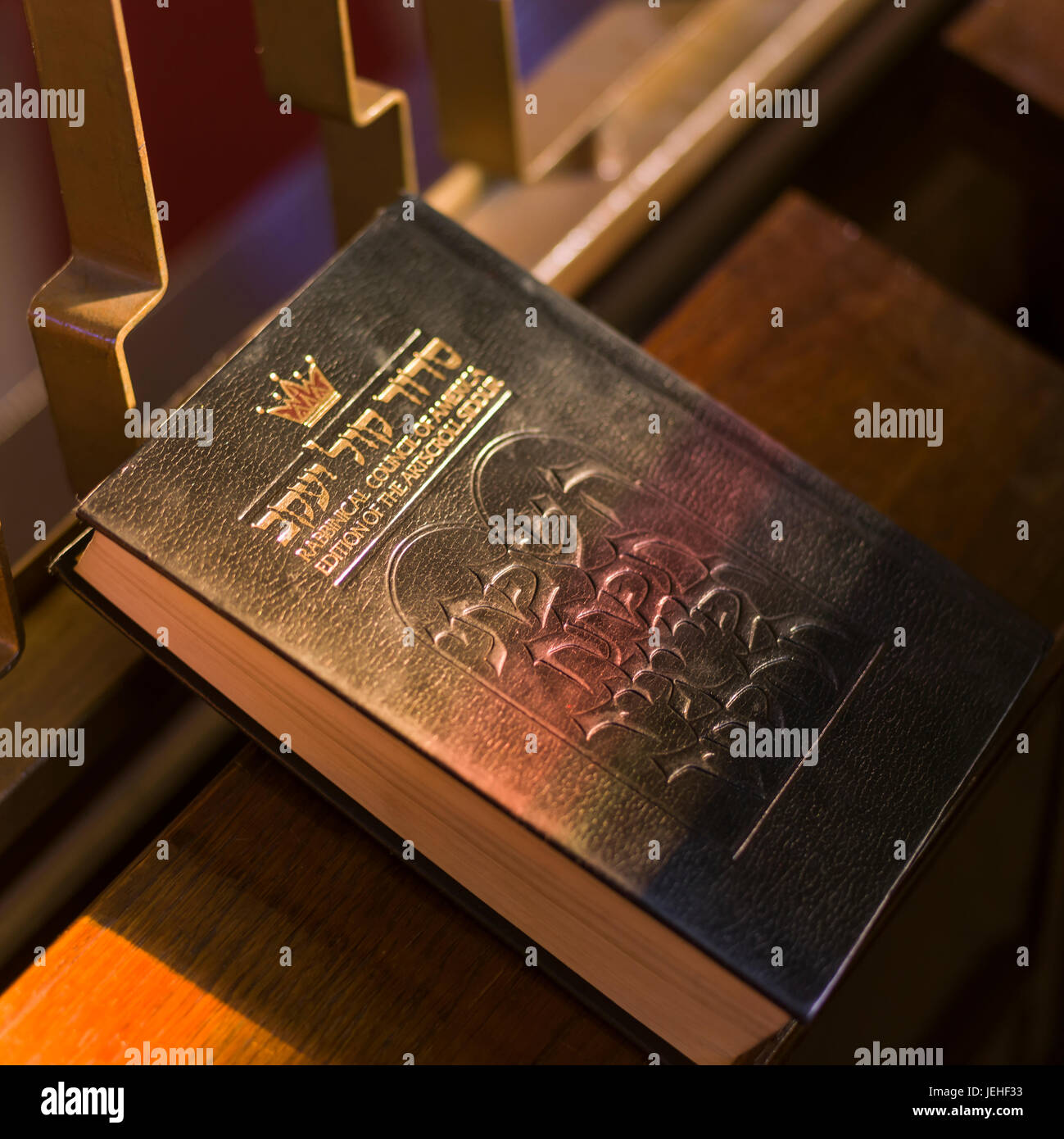 A book in the Great Synagogue; Jerusalem, Israel Stock Photo - Alamy