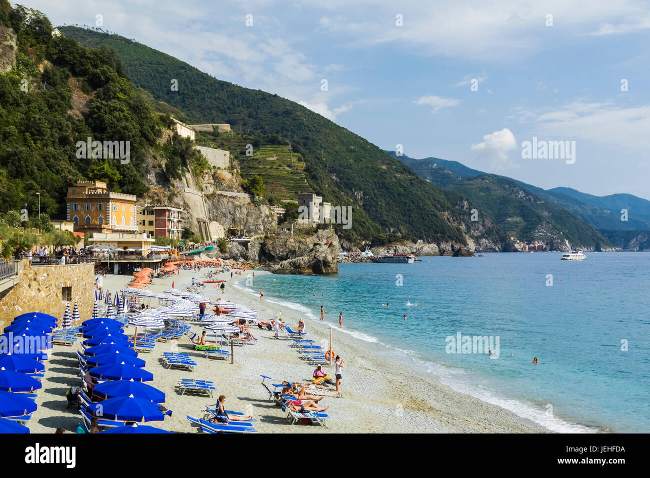 Italian Riviera Beach Women High Resolution Stock Photography and ...