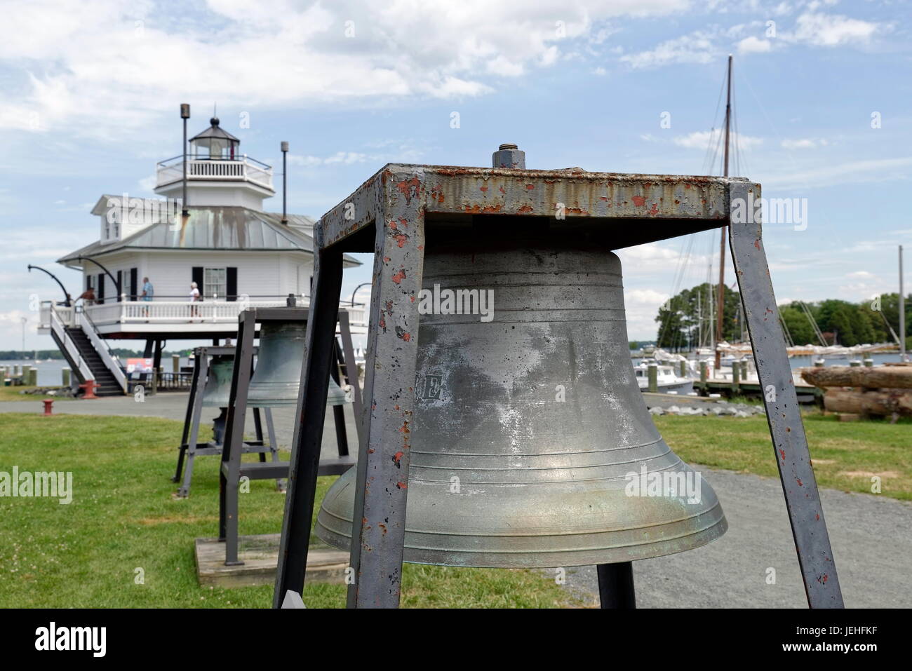Maritime Fog Tower Bells Stock Photo - Alamy