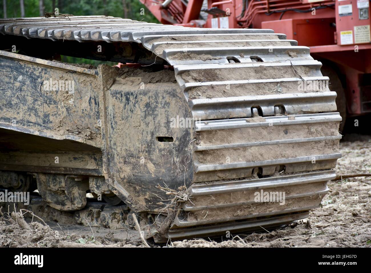 Heavy equipment tracks hi-res stock photography and images - Alamy