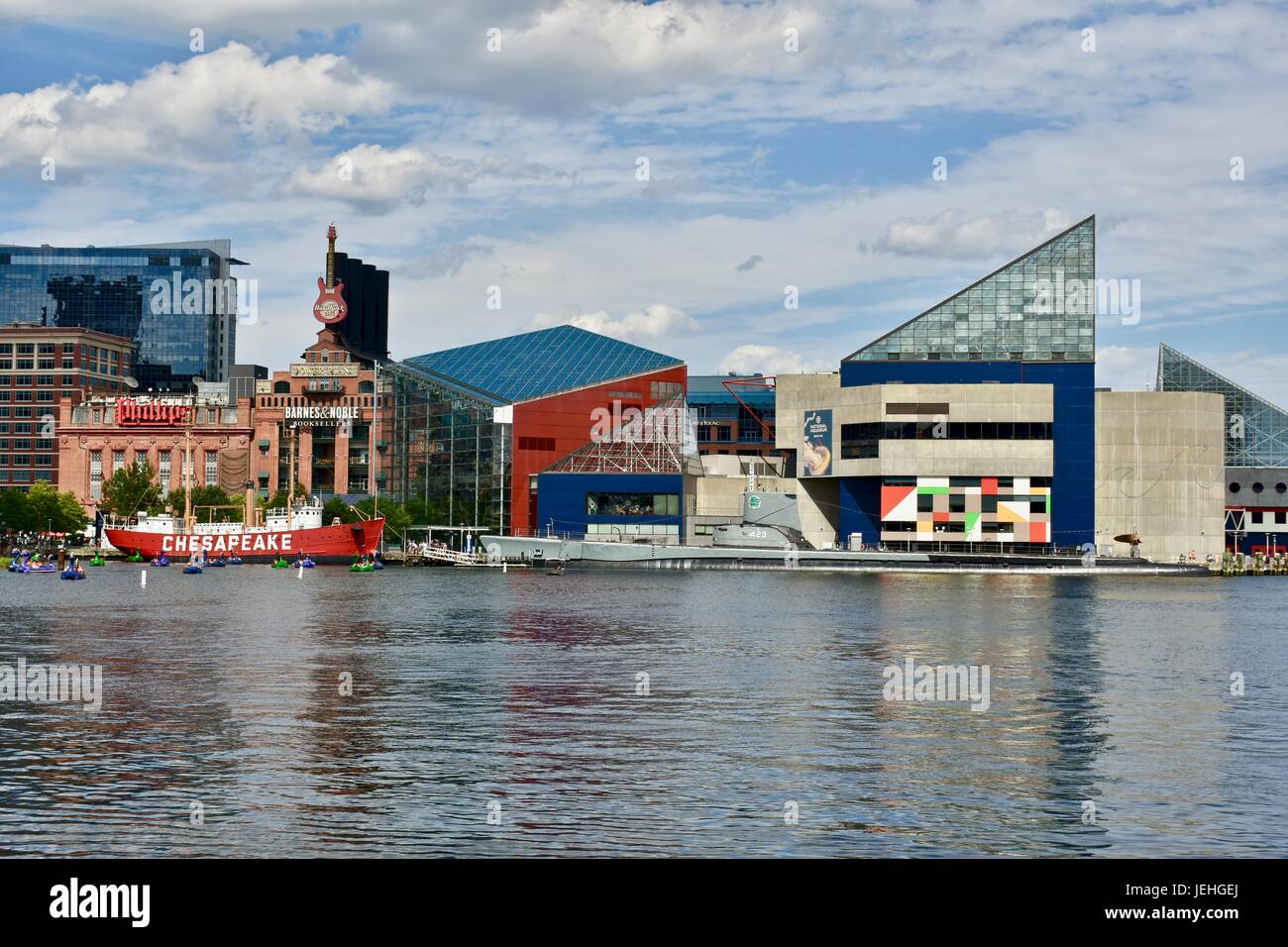 Baltimore inner harbor tourism hi-res stock photography and images - Alamy