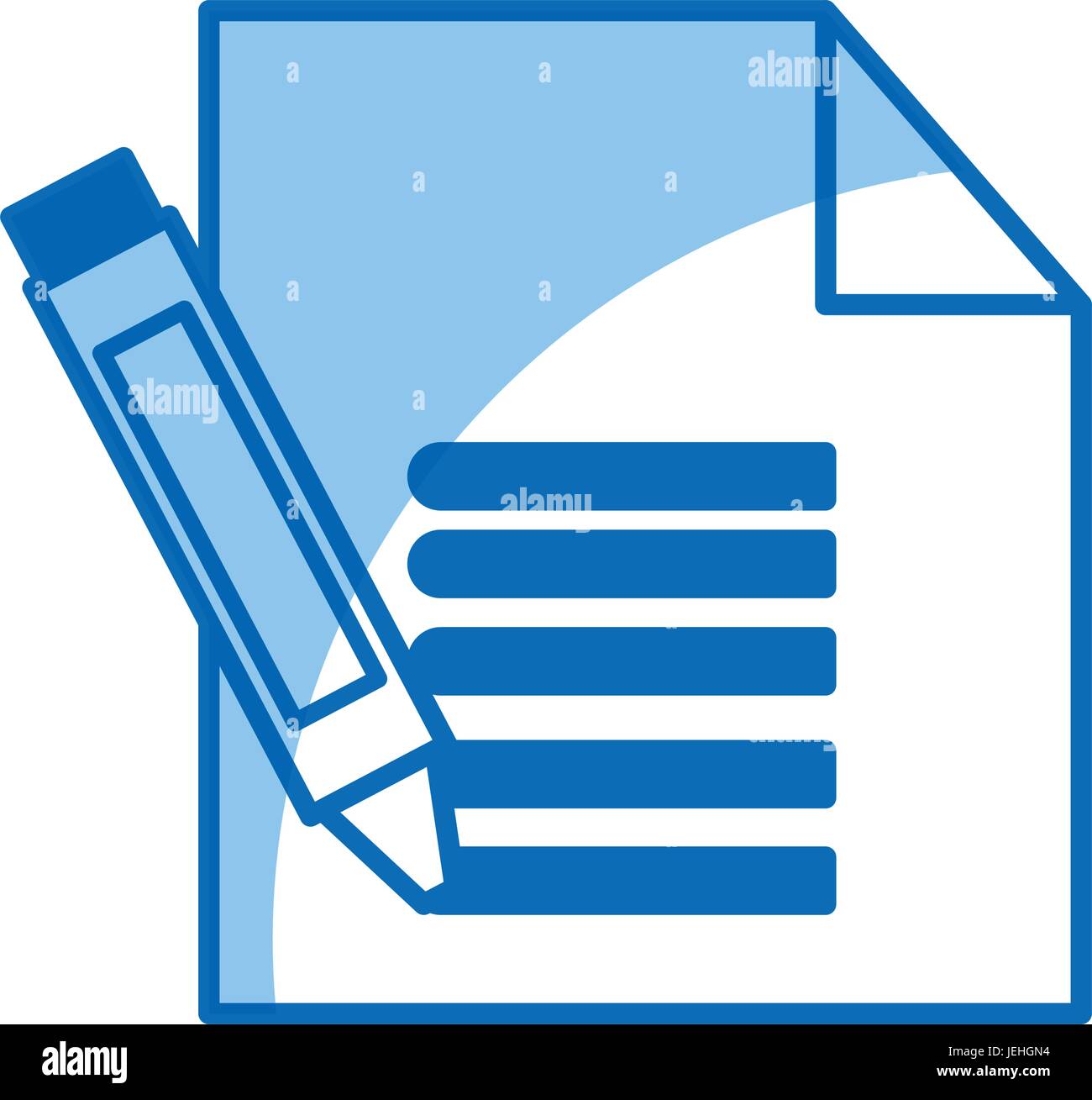 Pencil writing instrument Stock Vector Image & Art - Alamy