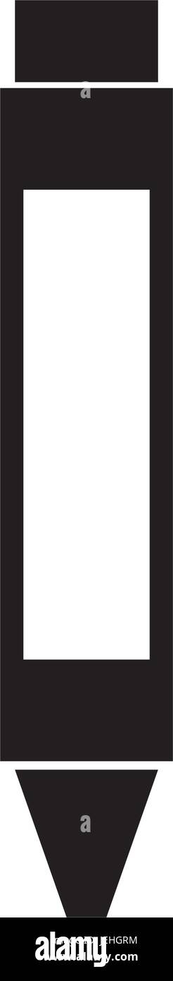 Pencil writing instrument Stock Vector Image & Art - Alamy