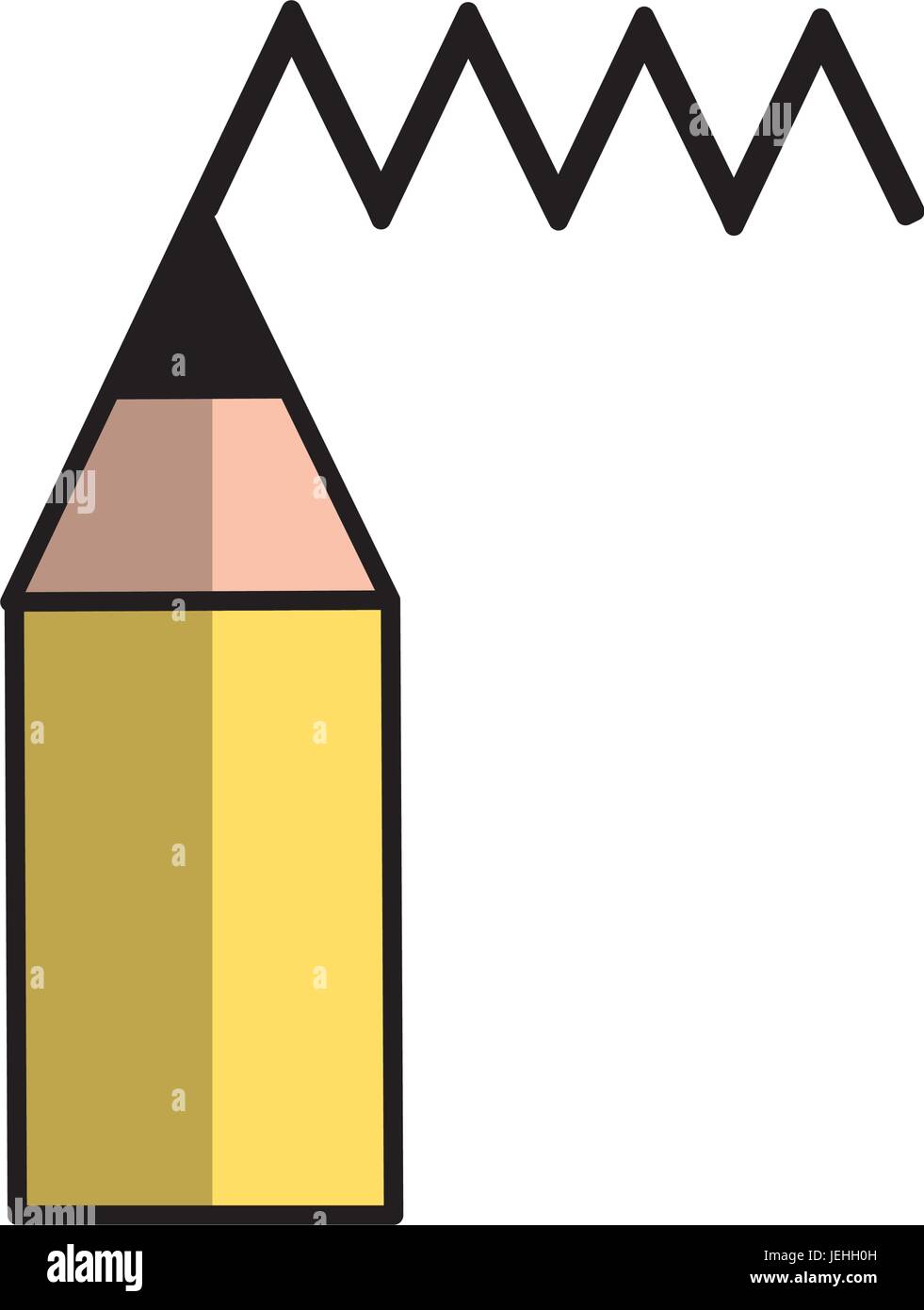 Pencil writing instrument Stock Vector Image & Art - Alamy