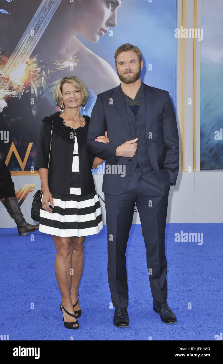 Film Premiere of Wonder Woman Featuring: Kellan Lutz, Karia Lutz Where ...