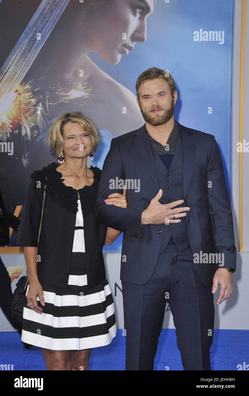 Film Premiere of Wonder Woman Featuring: Kellan Lutz, Karia Lutz Where ...