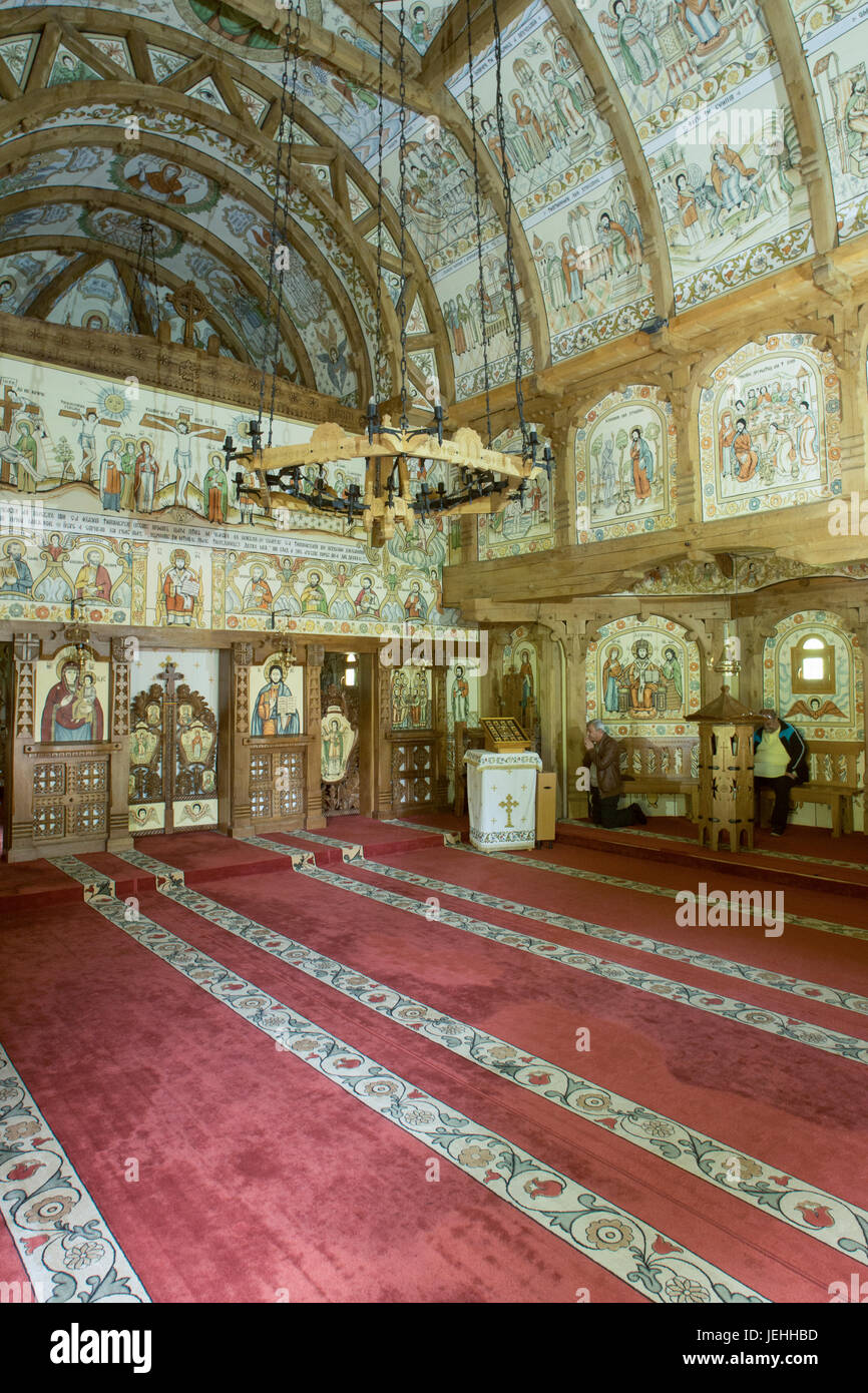 Barsana Monastery in Maramures region, Romania Stock Photo - Alamy