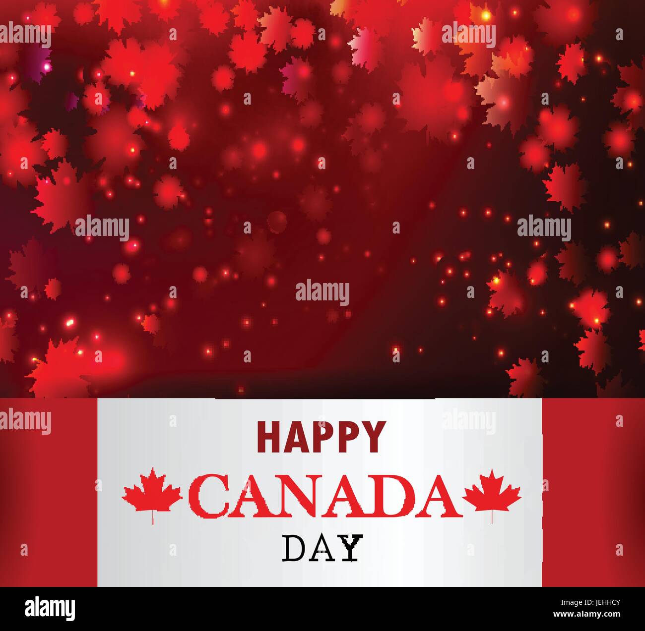 Happy Canada Day background Stock Vector Image & Art - Alamy