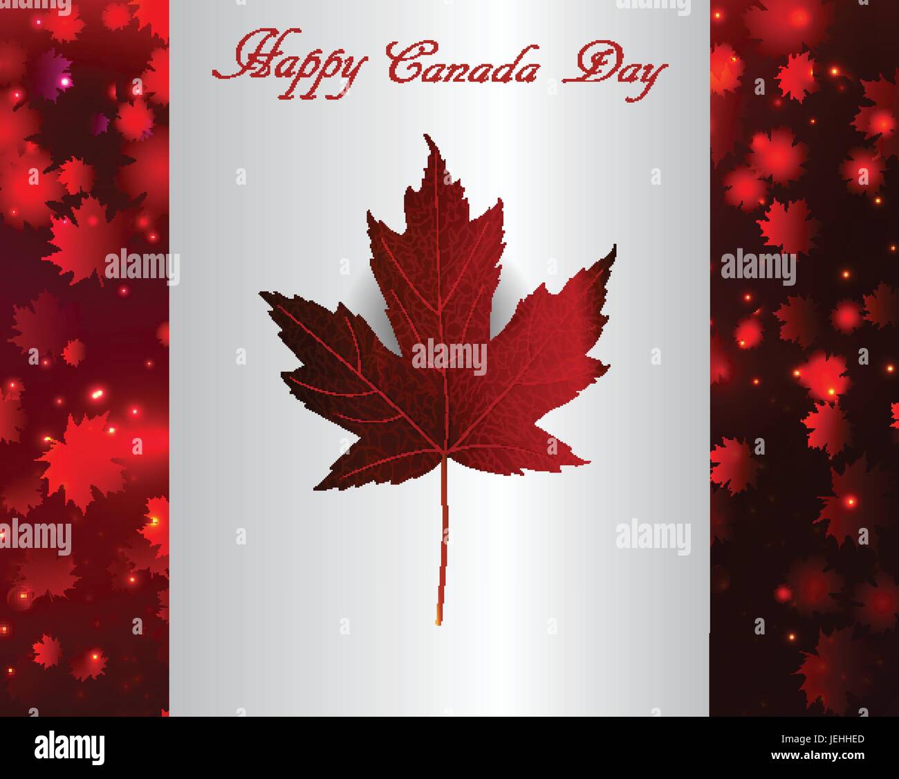 Happy Canada Day background Stock Vector Image & Art - Alamy