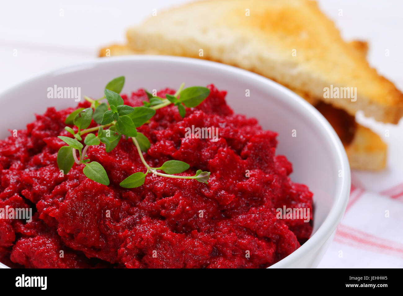 Beetroot puree hi-res stock photography and images - Alamy