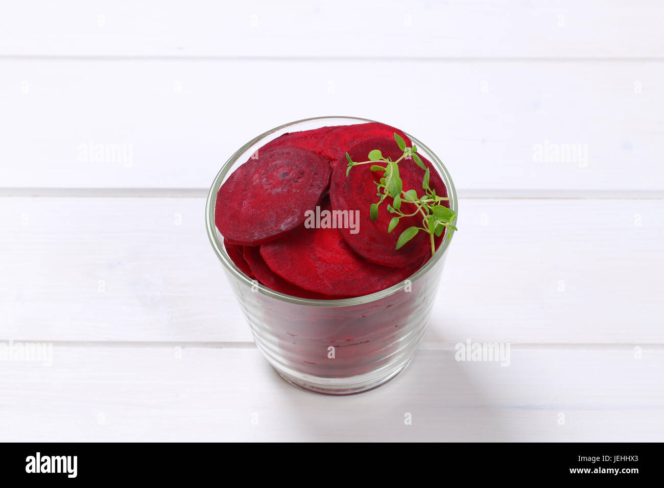 Beetroot slices thin hi-res stock photography and images - Alamy