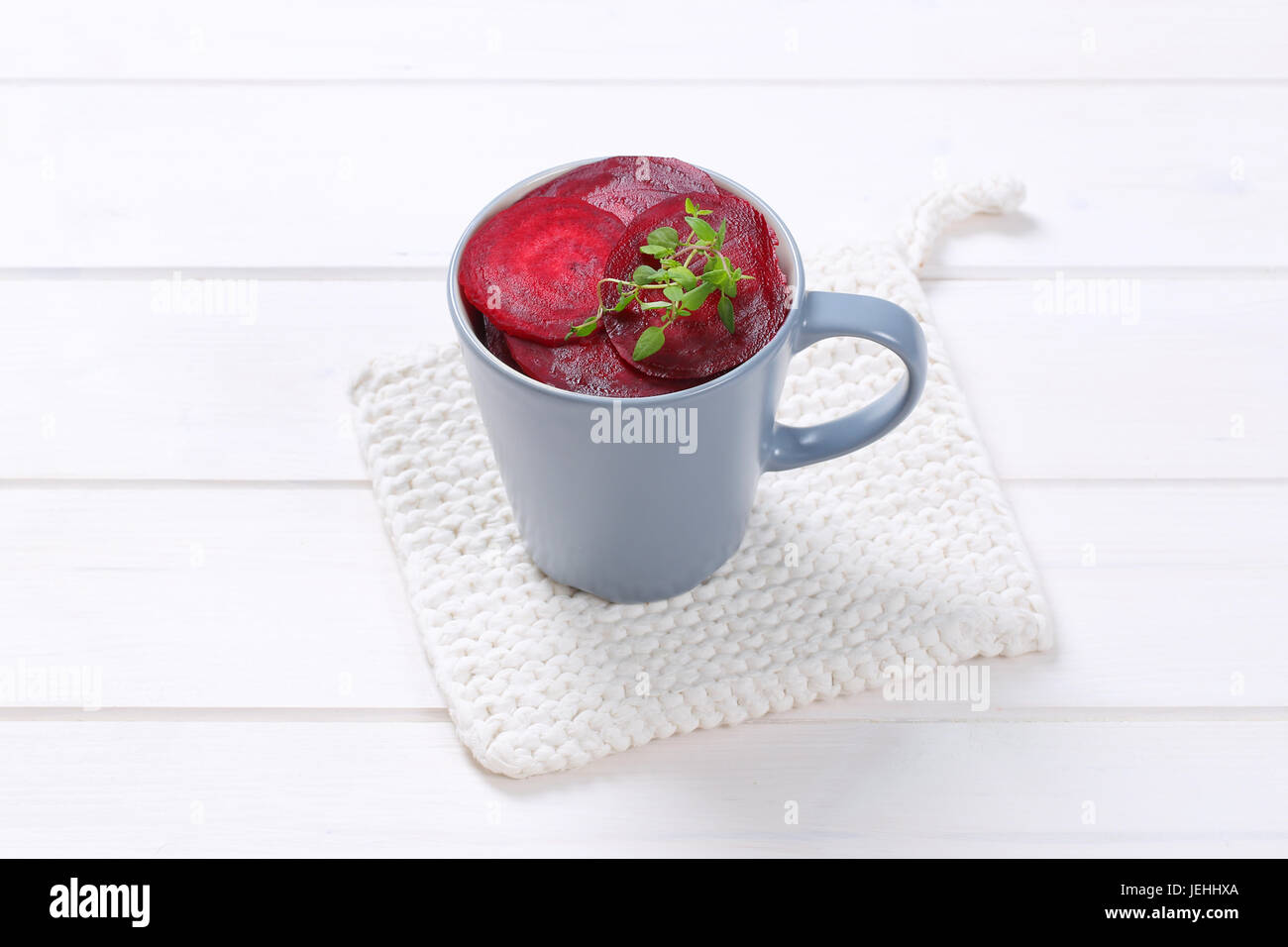Thin sliced beetroot hi-res stock photography and images - Alamy