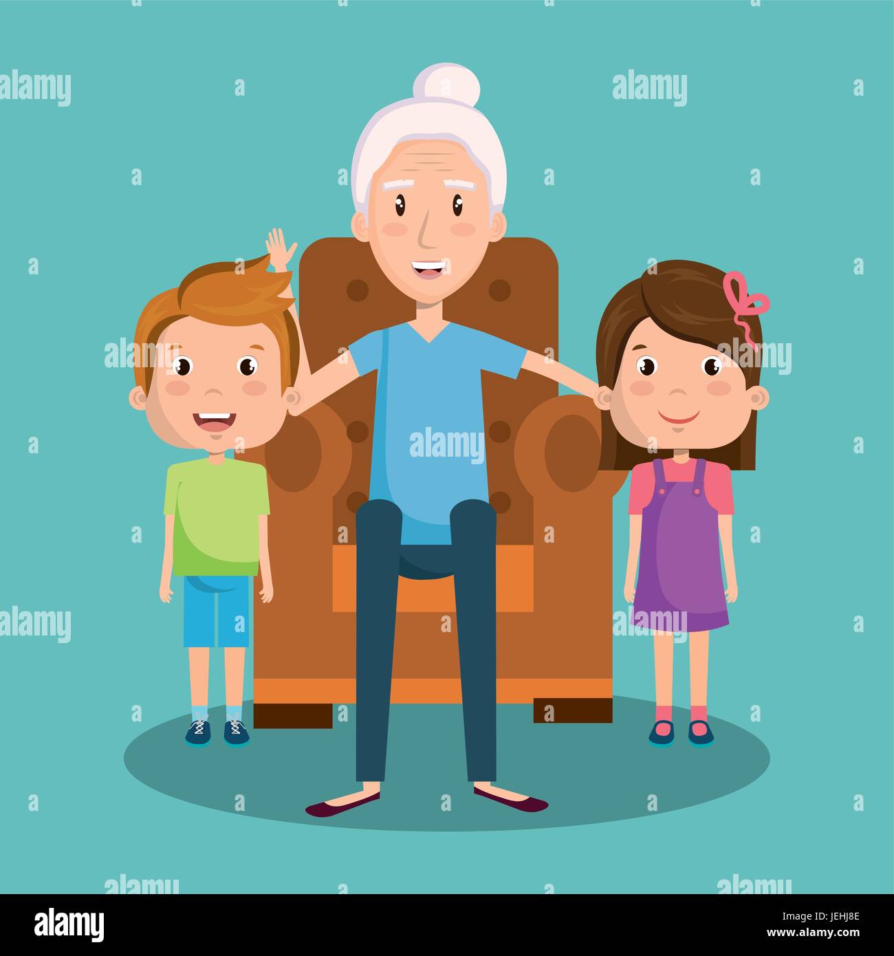 Old Fashioned Grandma Clip Art