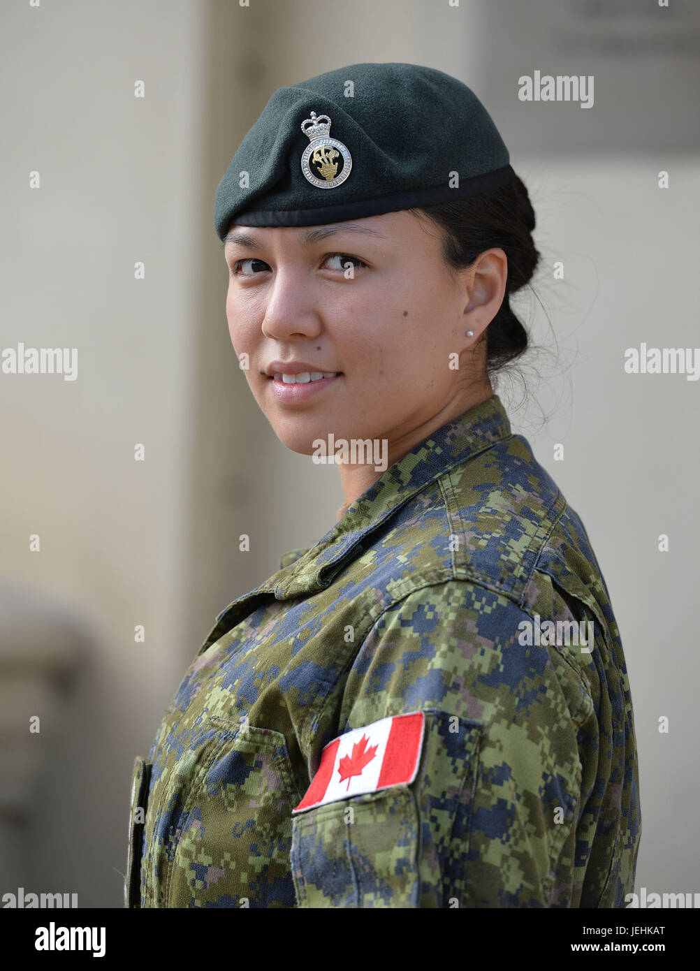 Captain Megan Couto Of The 2nd Battalion Princess Patricias Canadian