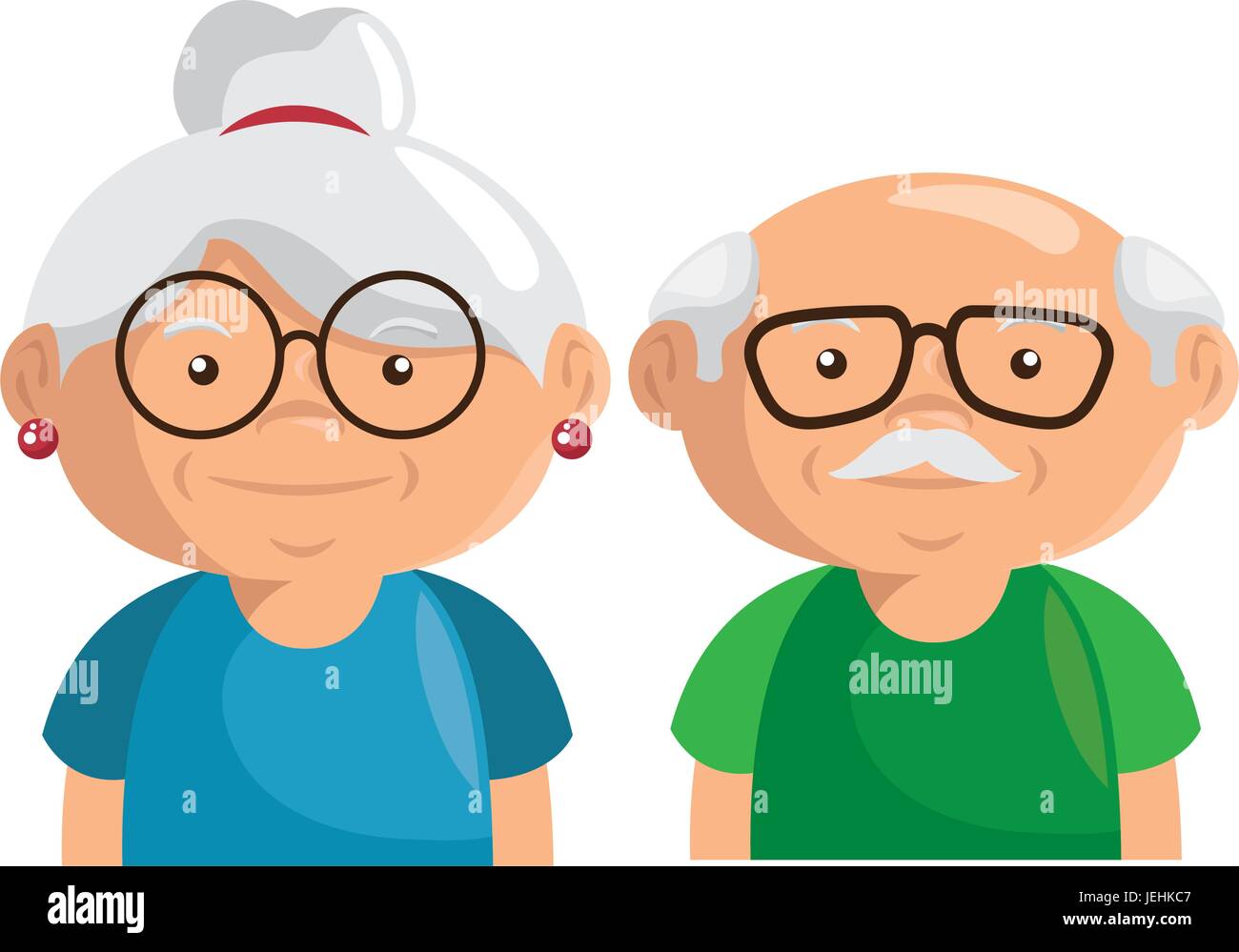 cartoon grandparents design Stock Vector Image & Art - Alamy