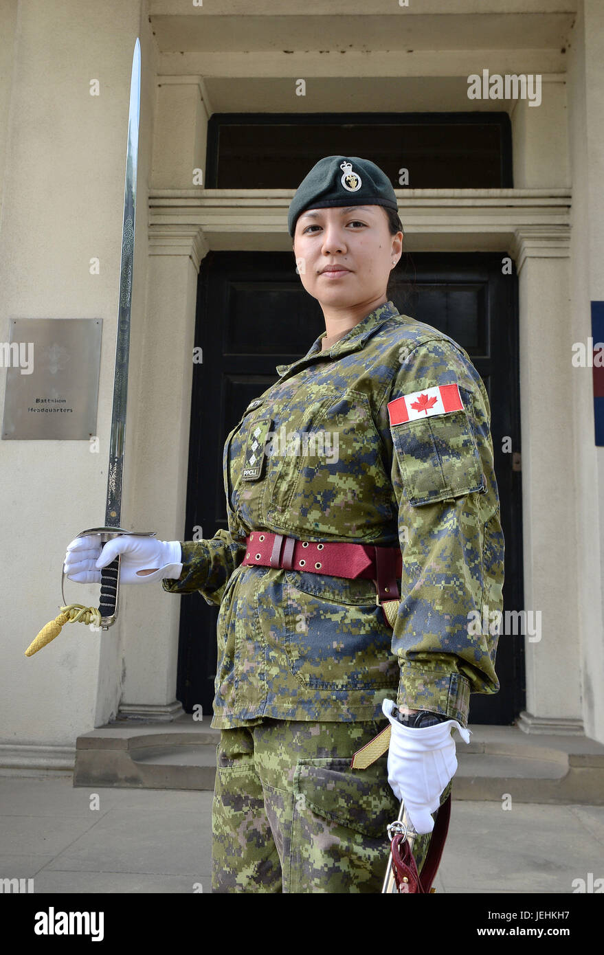 Captain Megan Couto Of The 2nd Battalion Princess Patricias Canadian