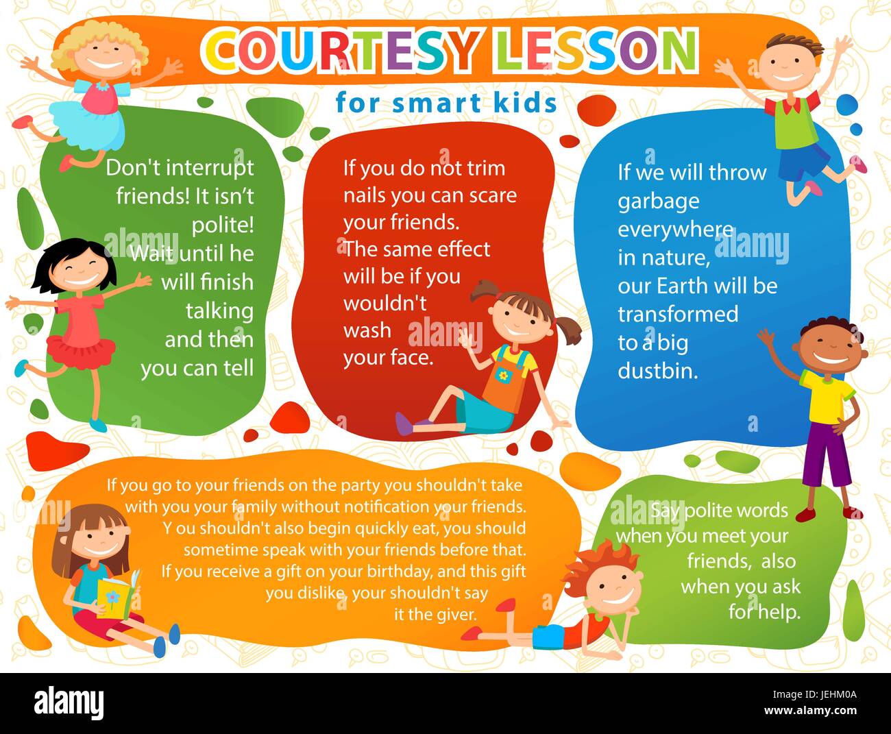 List Of Polite Words For Kids