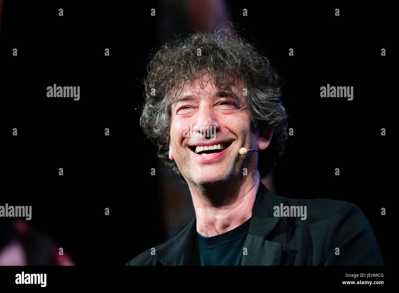 Neil Gaiman, author of short fiction, novels, comic books, graphic ...