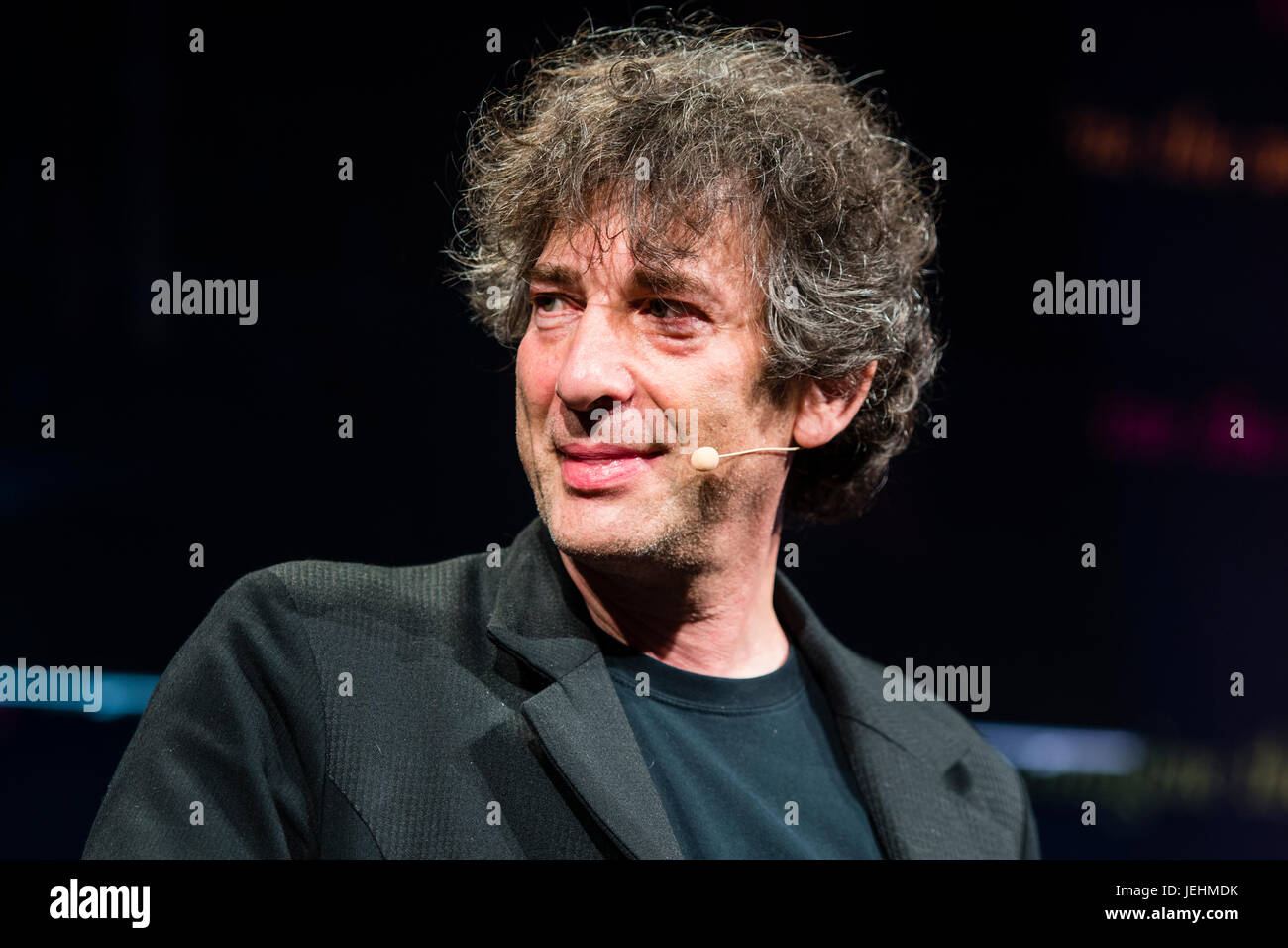 Neil Gaiman, author of short fiction, novels, comic books, graphic ...