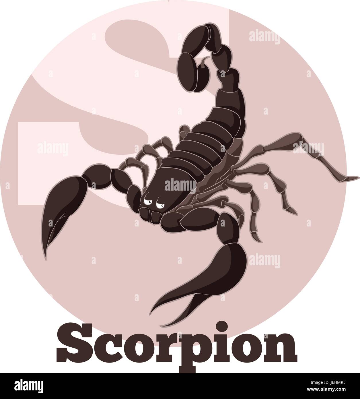 Scorpion cartoon character hi-res stock photography and images - Alamy
