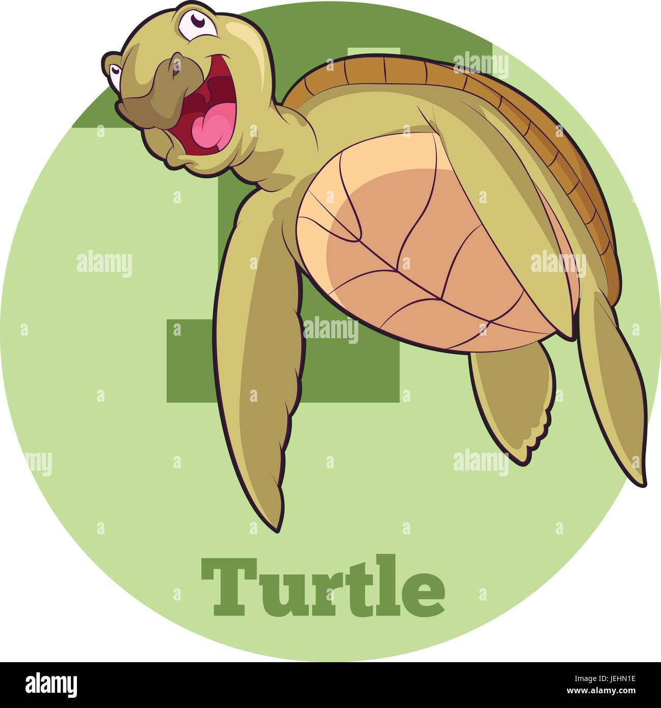 Cartoon baby cute turtle hi-res stock photography and images - Alamy