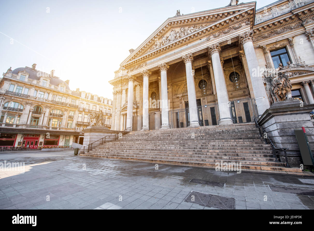 Brussels Stock Exchange building Stock Photo - Alamy