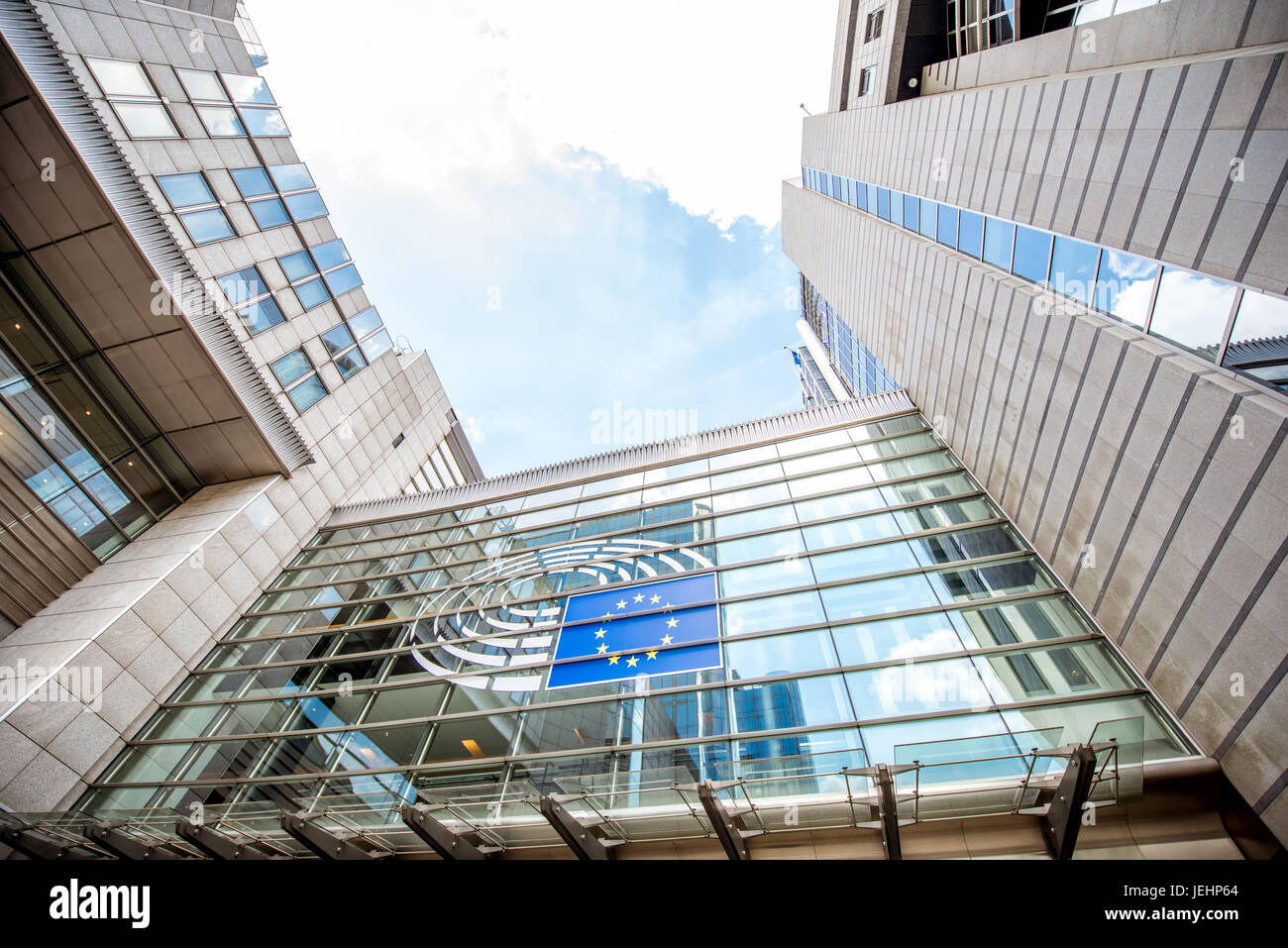 Brussels parliament architecture hi-res stock photography and images ...