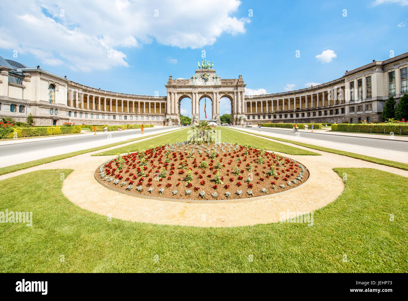 Triumphal Arch in Brussels Stock Photo - Alamy