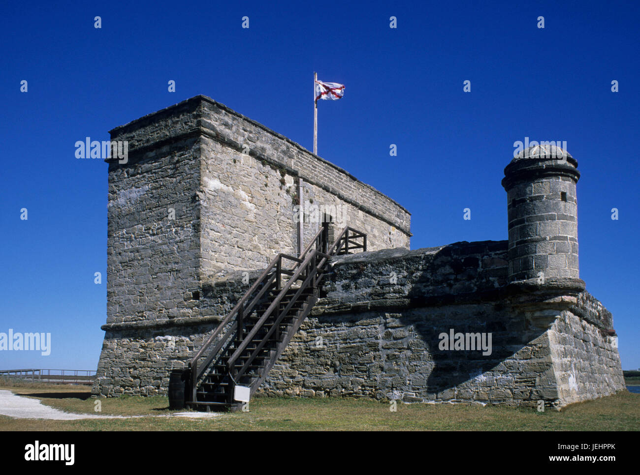 Fort Matanzas, Fort Matanzas National Monument, Florida Stock Photo - Alamy