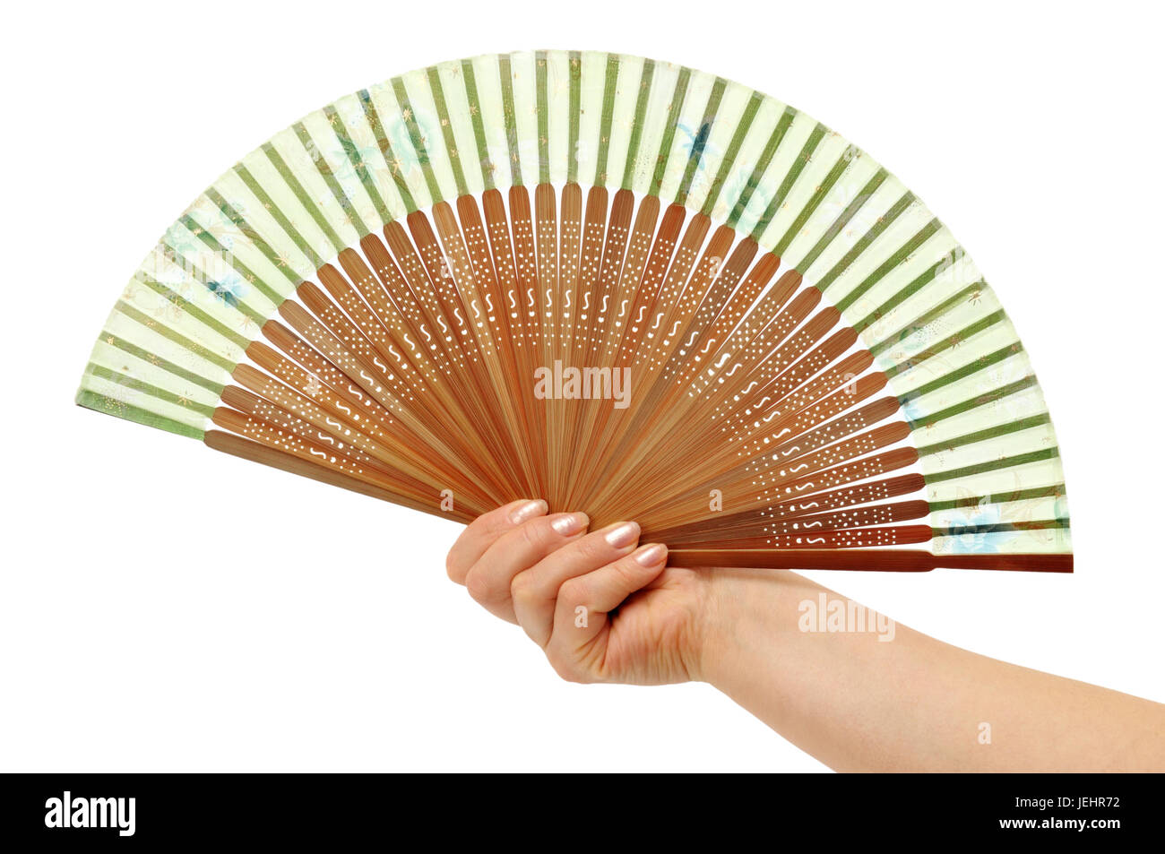 Asian folding hand fan hi-res stock photography and images - Alamy