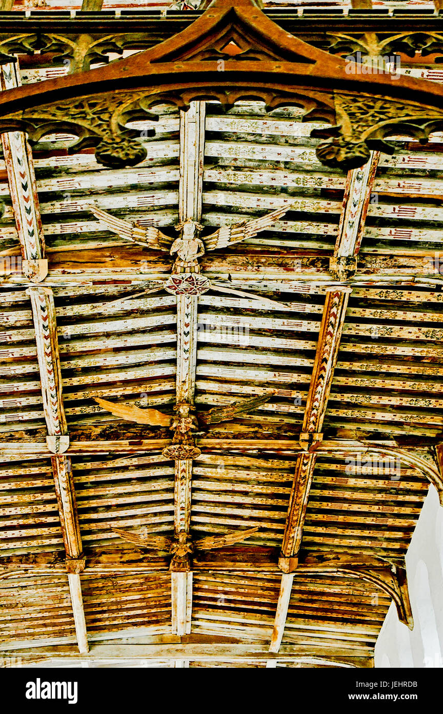 Medieval hammerbeam roof hi-res stock photography and images - Alamy