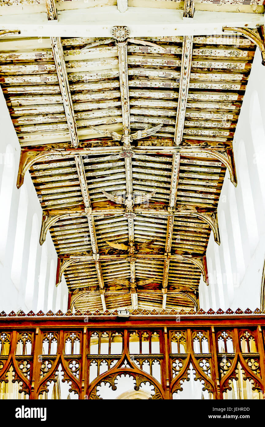 Medieval hammerbeam roof hi-res stock photography and images - Alamy