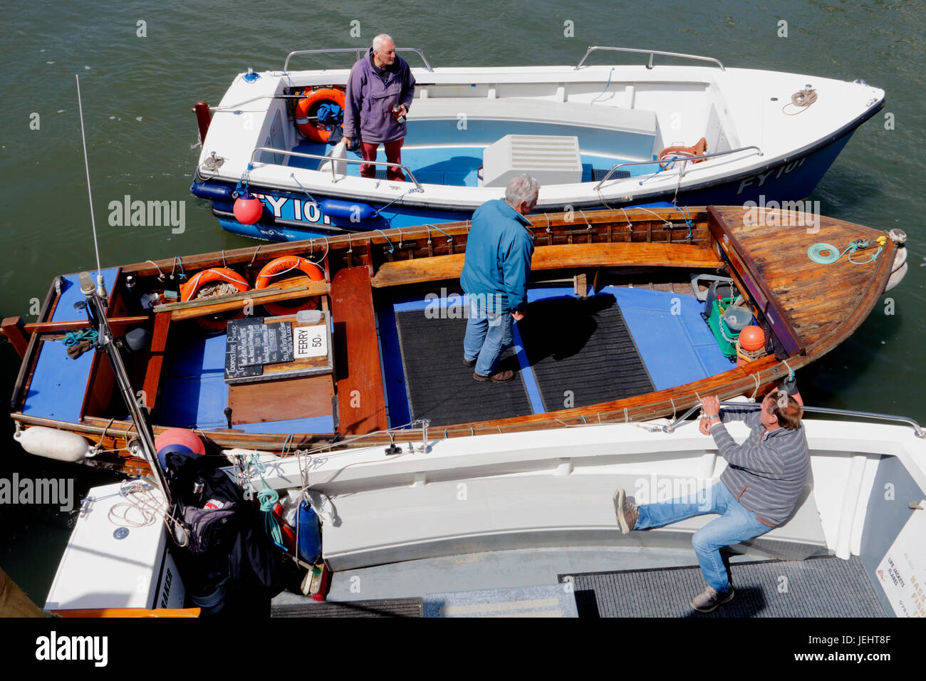 Looe Ferry Boat High Resolution Stock Photography and Images - Alamy