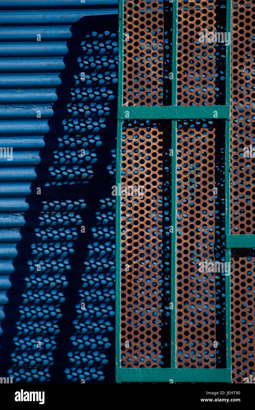 Example of art patterns applied on metals Stock Photo - Alamy