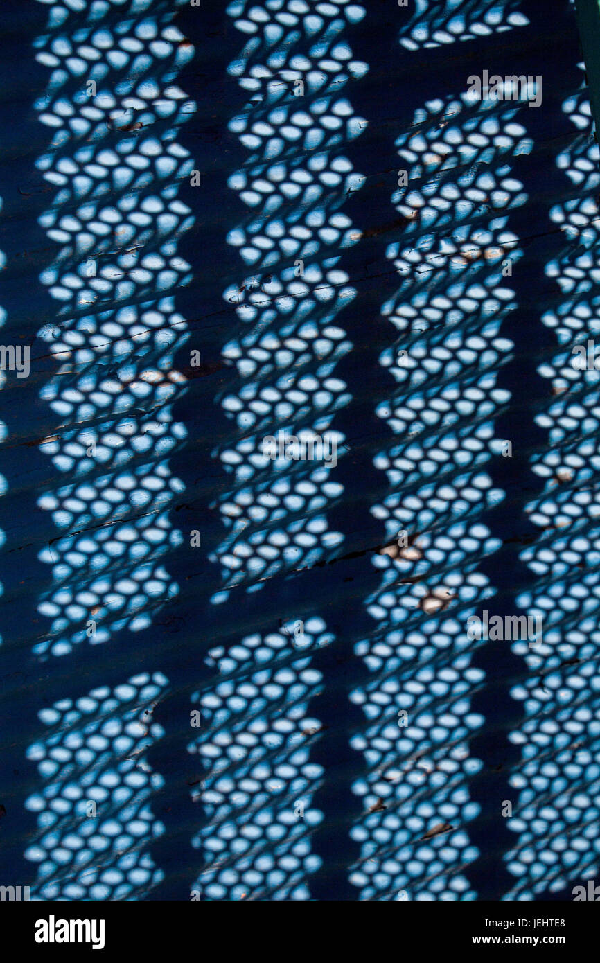 Example of art patterns applied on metals Stock Photo - Alamy