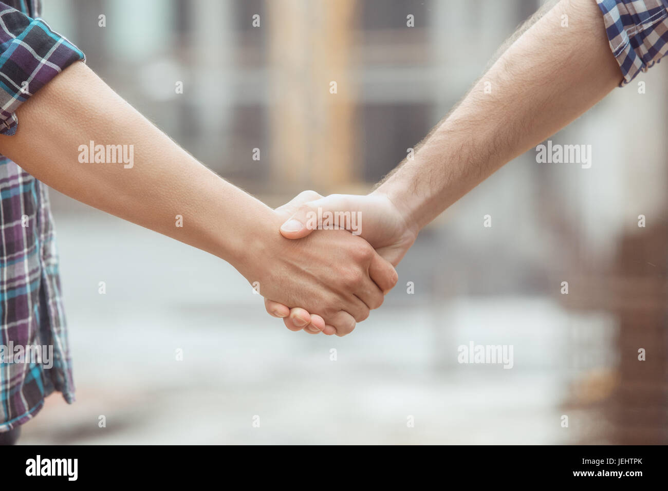 Male work building construction engineering occupation handshake Stock ...