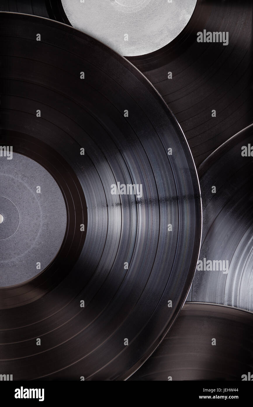 Old black vinyl gramophone texture hi-res stock photography and images ...