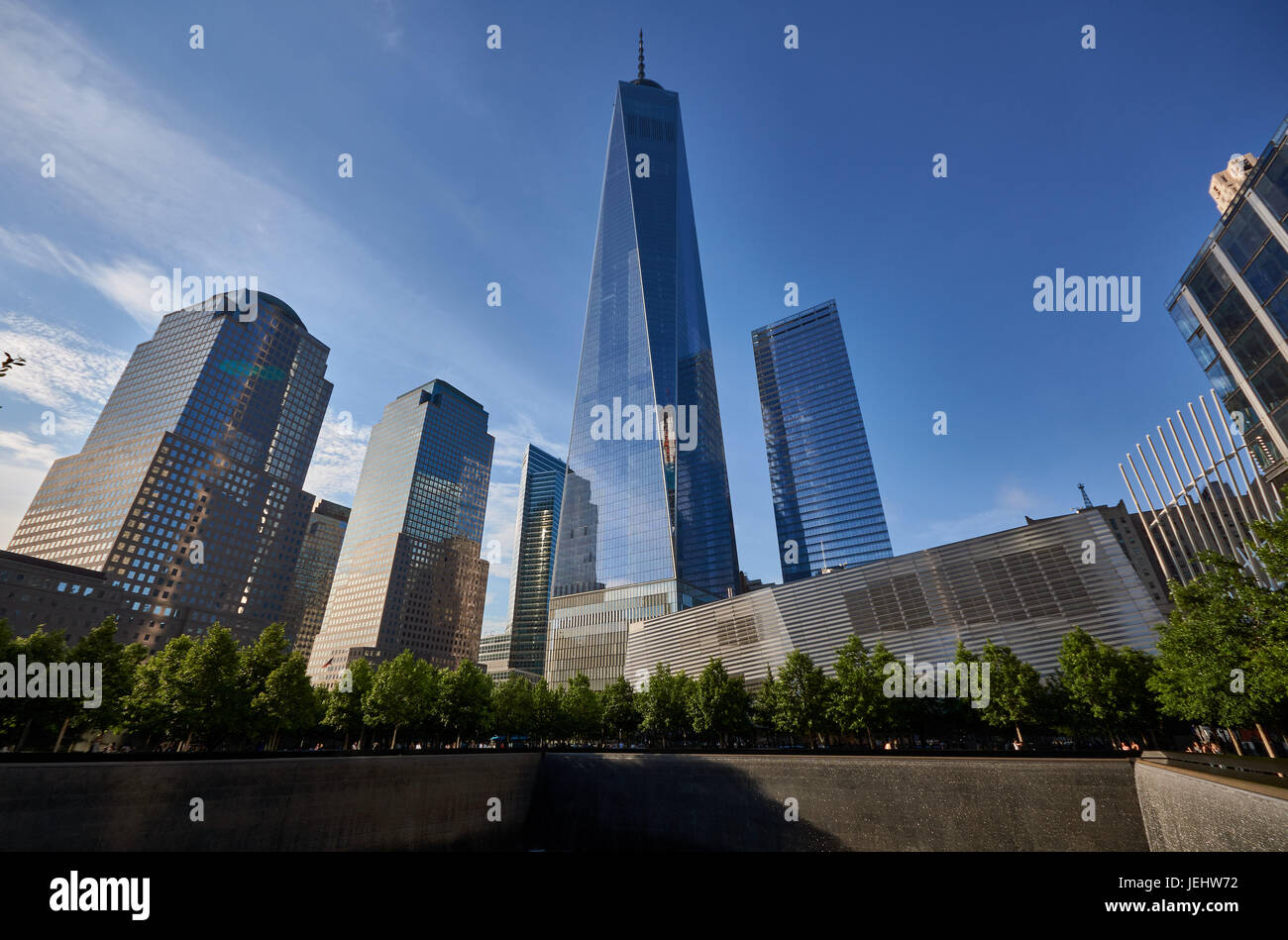 One World Trade Center New York Stock Photos & One World Trade Center ...