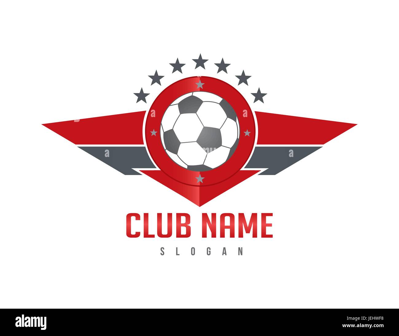 Football soccer shield vector Stock Vector Images - Alamy