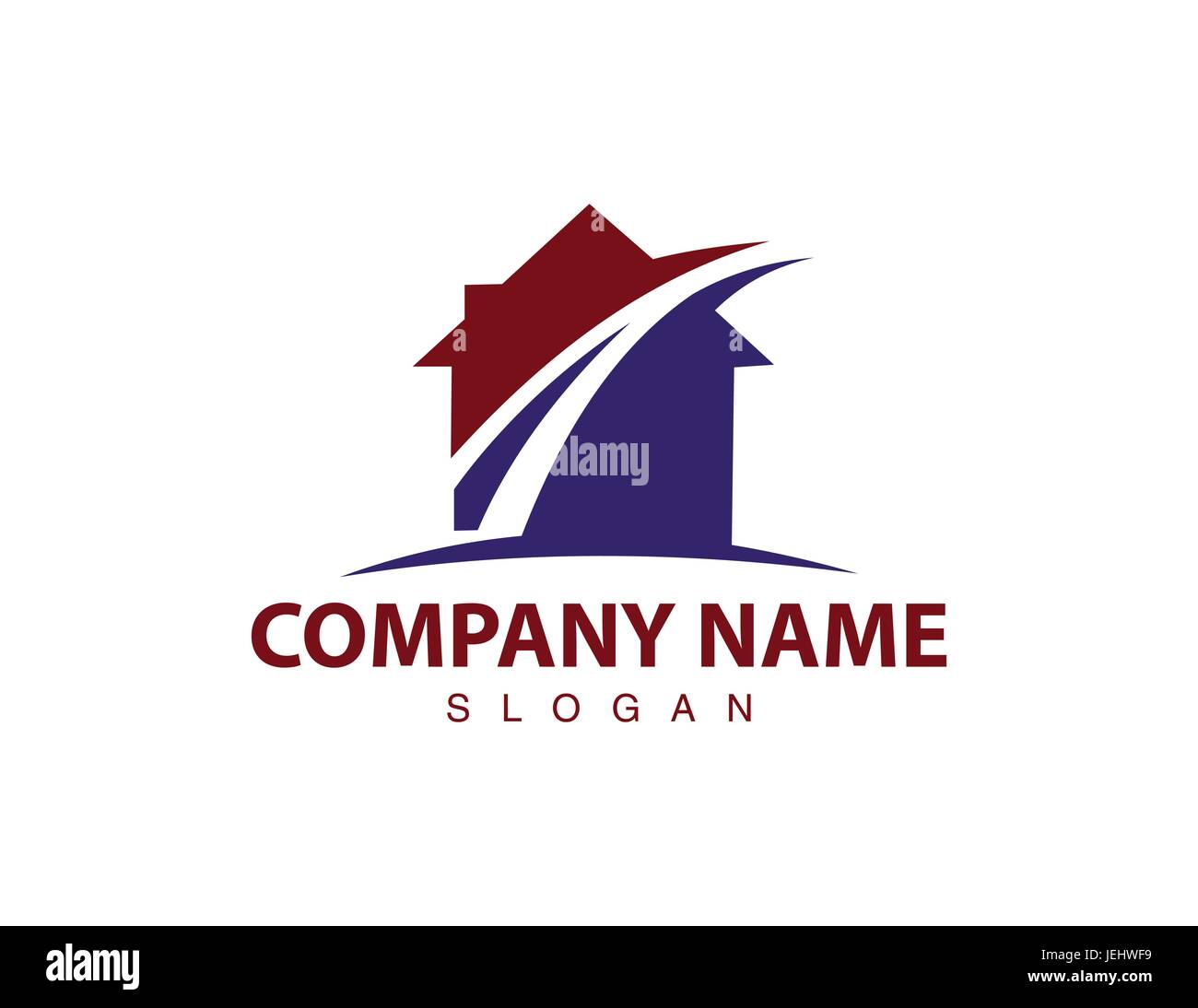 House estate design logo Stock Vector Images - Alamy