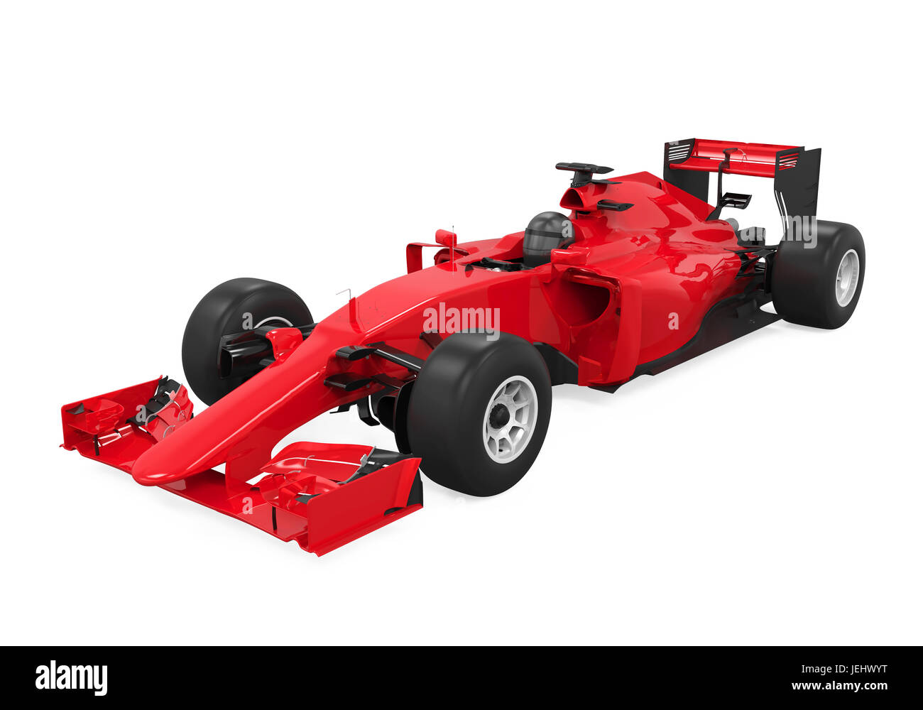 Formula One Race Car Isolated Stock Photo - Alamy
