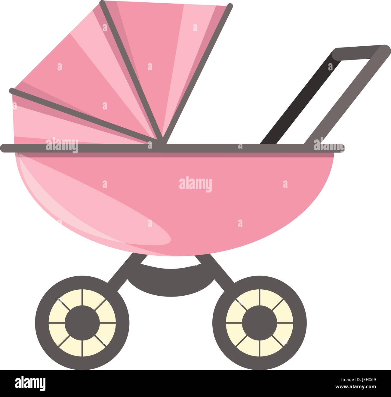 baby carriage cartoon Stock Vector Image & Art - Alamy
