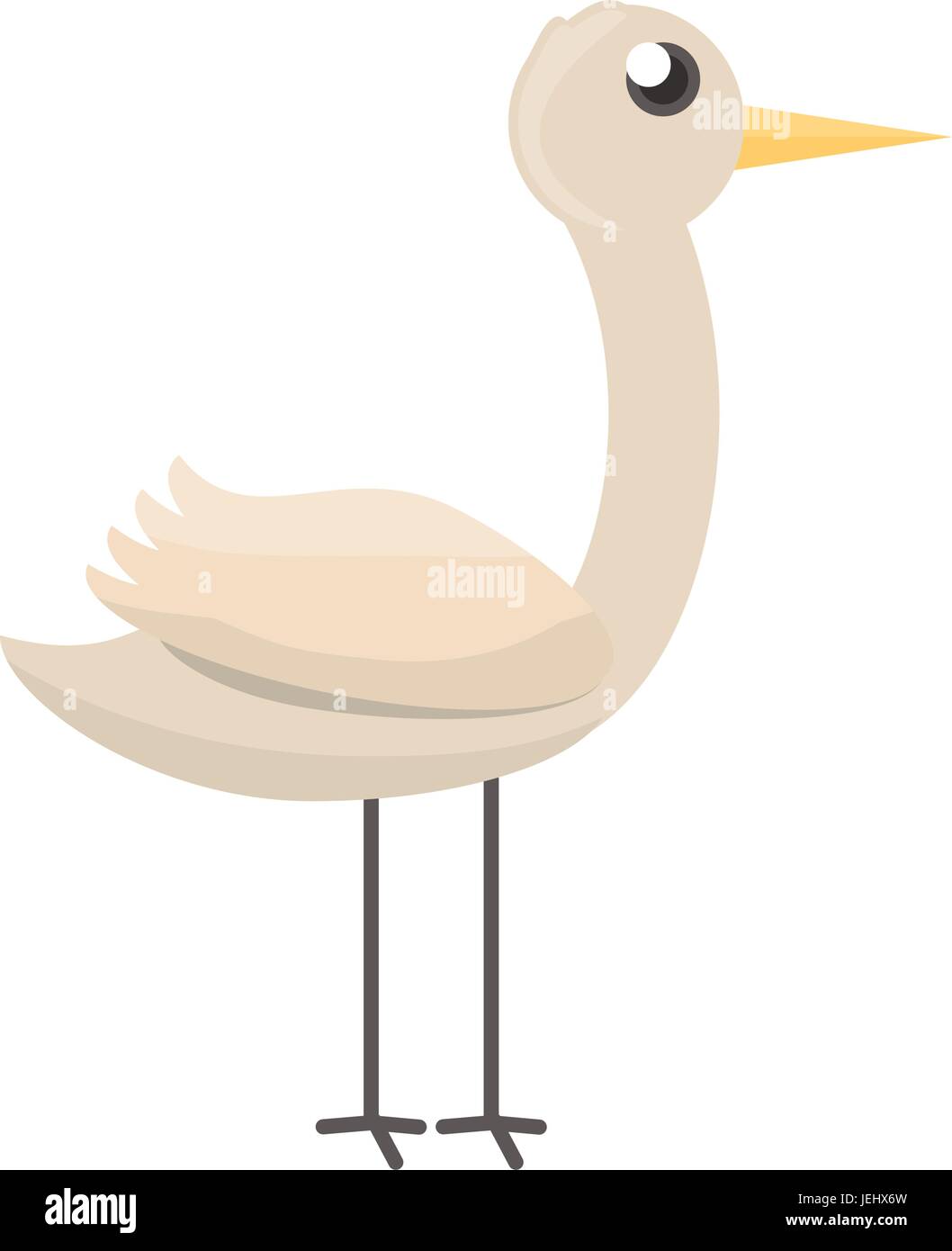 Stork bird cartoon Stock Vector Image & Art - Alamy