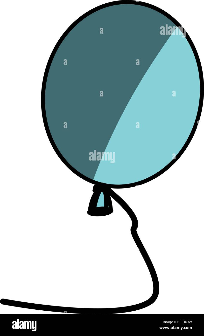 isolated Balloon cartoon Stock Vector Image & Art - Alamy