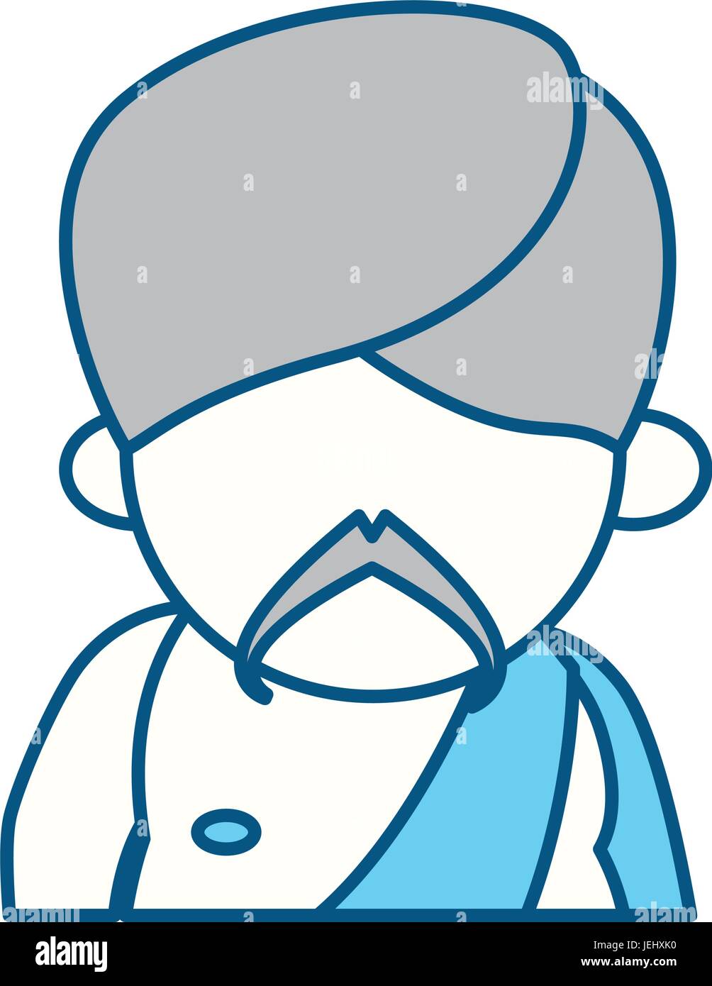 Indian ethic man cartoon Stock Vector Image & Art - Alamy