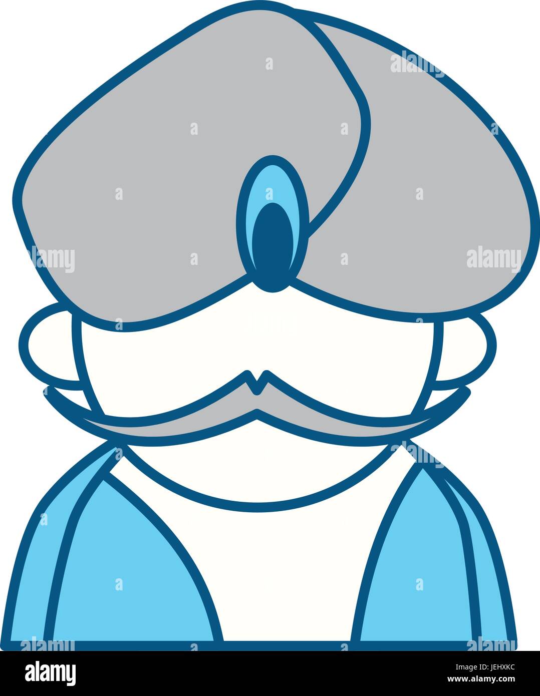 Indian ethic man cartoon Stock Vector Image & Art - Alamy