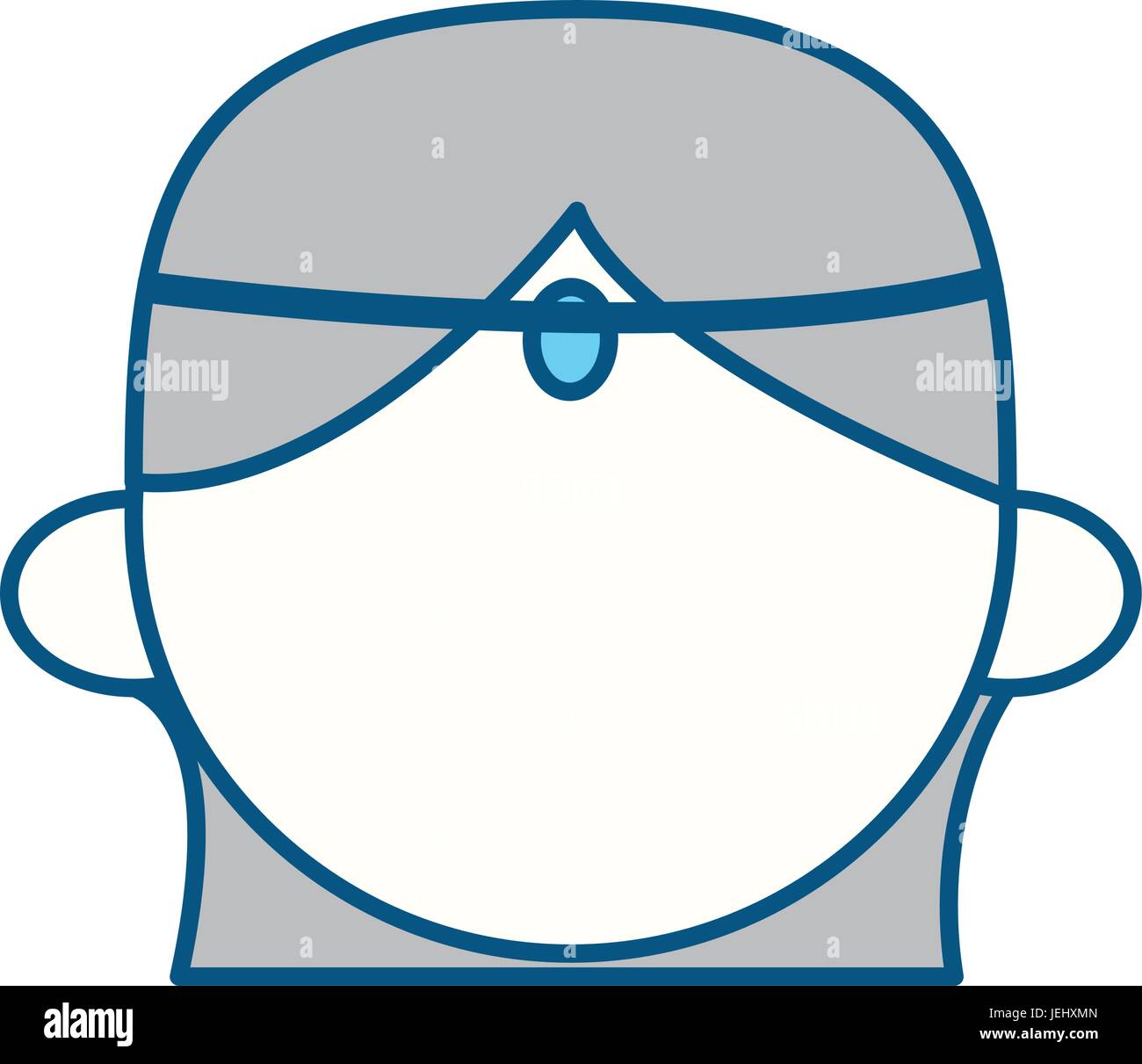 Blue and white sari Stock Vector Images - Alamy
