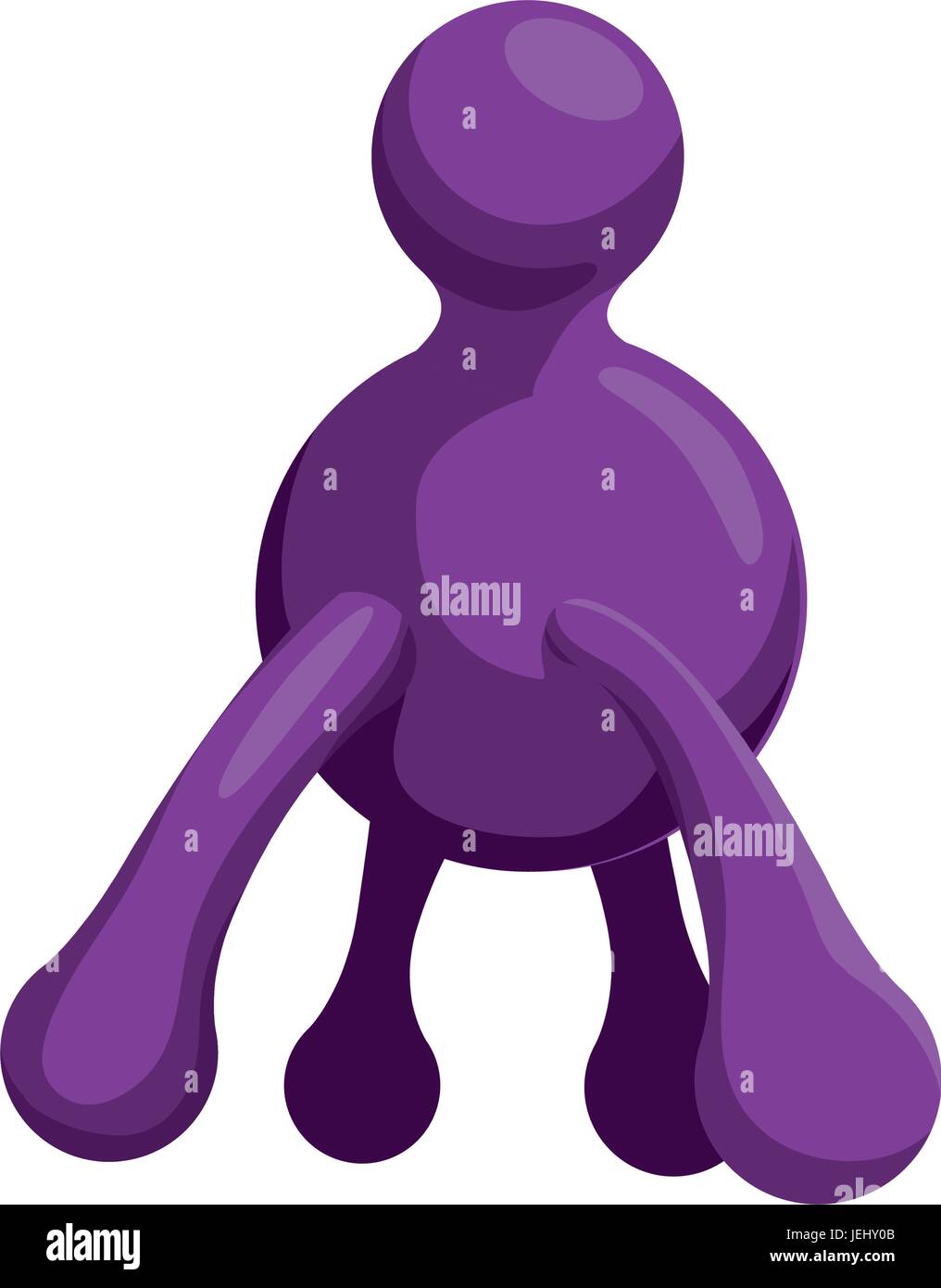 Body massager cartoon Stock Vector Image & Art - Alamy